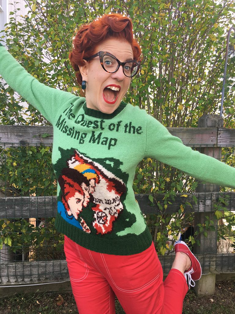 Nancy Drew and the Clue in the Epic Sweater - Tasha Could Make That