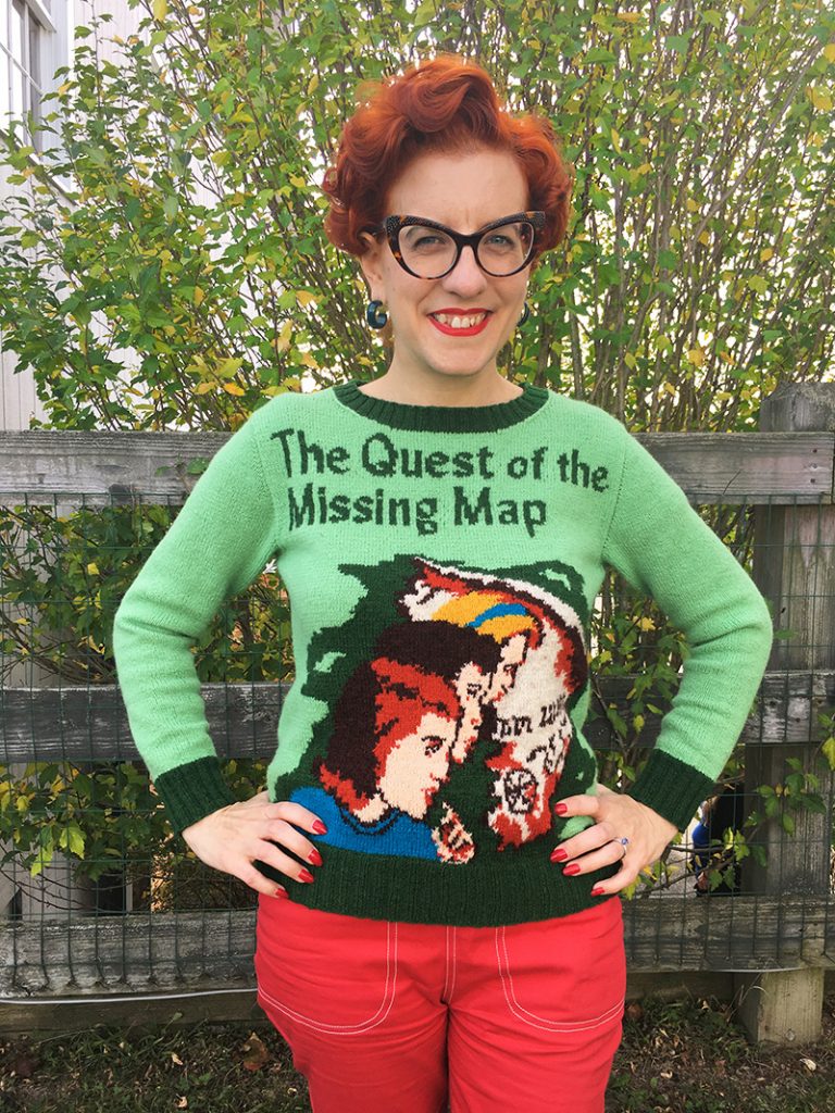 Nancy Drew and the Clue in the Epic Sweater - Tasha Could Make That
