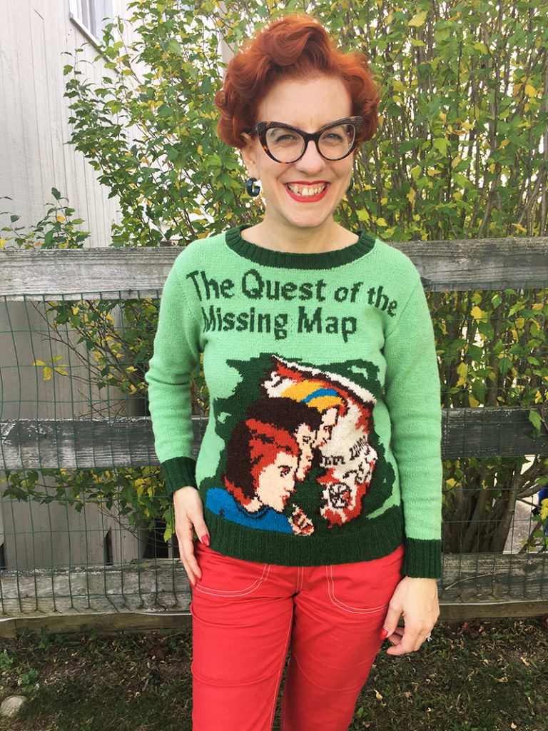 Nancy Drew and the Clue in the Epic Sweater - Tasha Could Make That