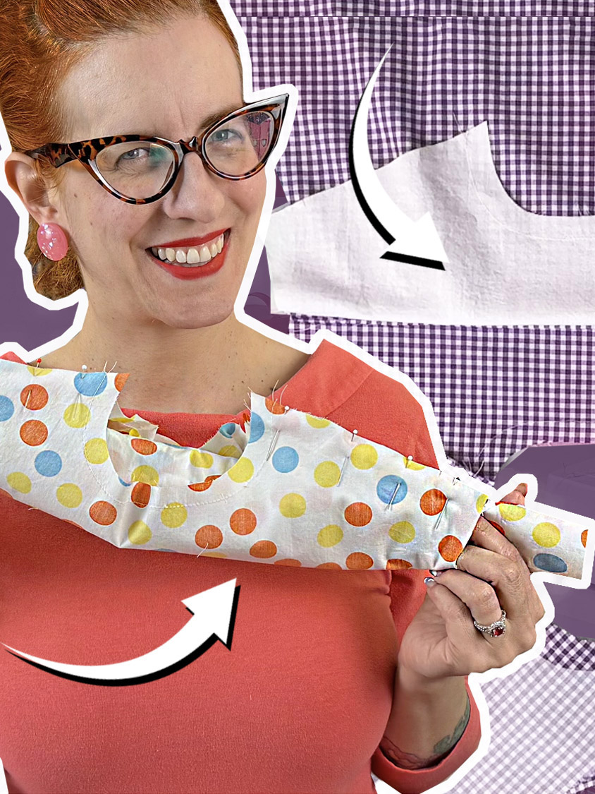 How to sew a shirt yoke 2 ways (burrito and traditional/vintage ...